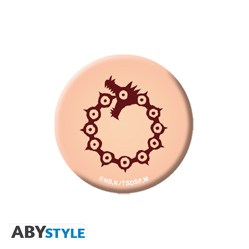 The Seven Deadly Sins - Set of 6 Pin Badges