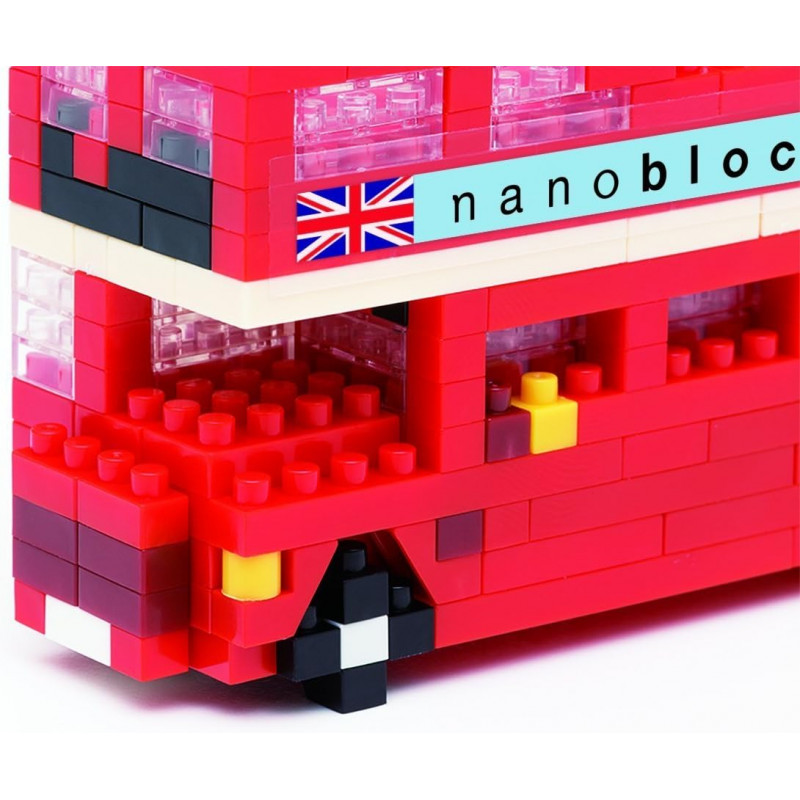 London Tour Bus NBH-080 NANOBLOCK | Sights to See series