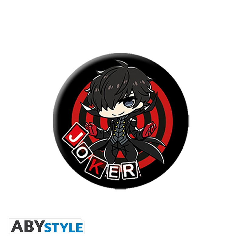 Persona 5 - Lot de 6 broches pin badges - Voleurs Fantômes 'Chibi'
