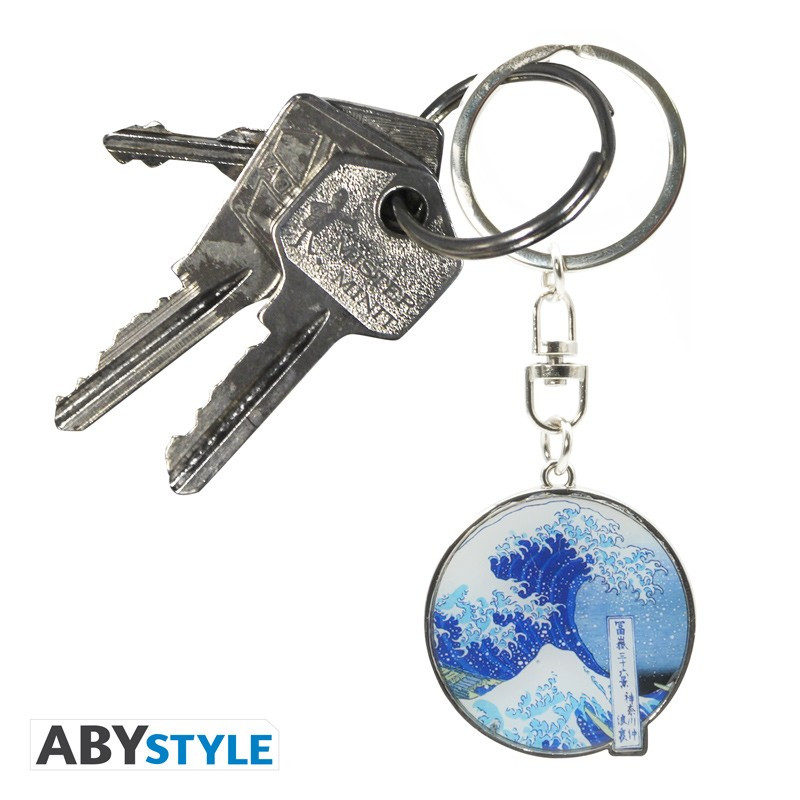 Hokusai - Keychain - the Great Wave Off Kanagawa