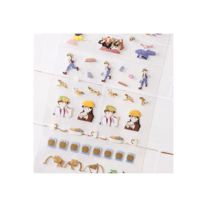 Castle in the Sky sticker set
