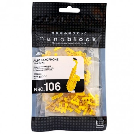 Alto Saxophone NBC-106 NANOBLOCK the Japanese mini construction block | Miniature series