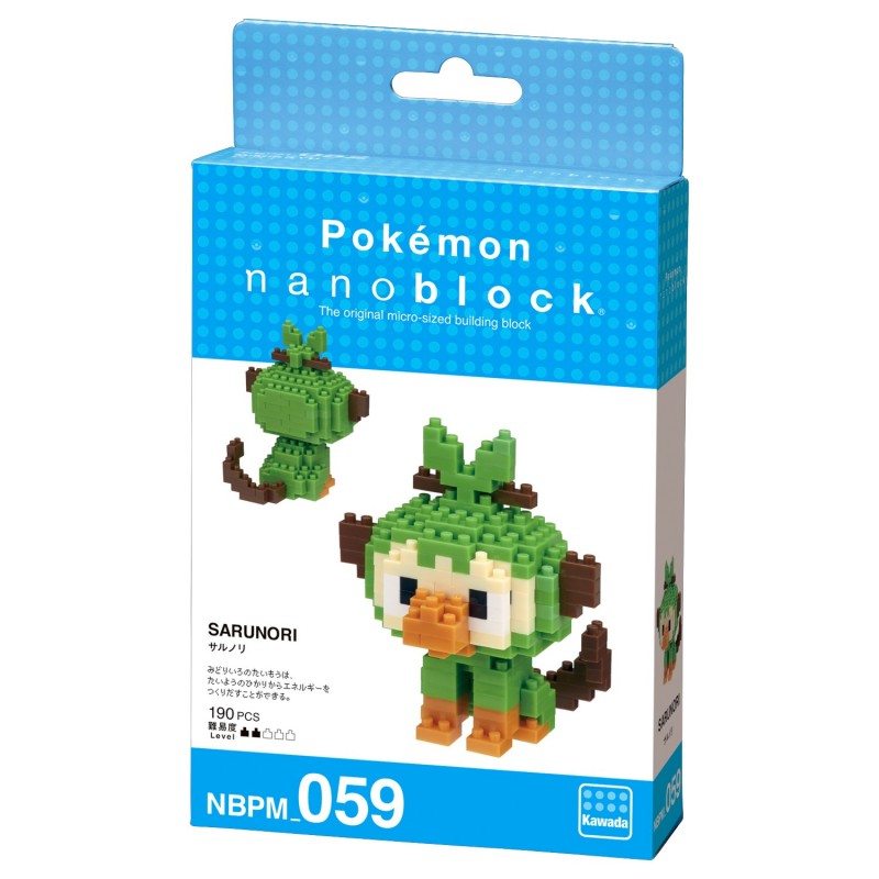 Ouistempo NBPM-059 NANOBLOCK recontre Pokemon