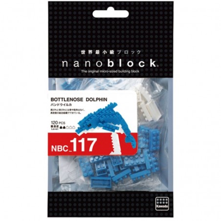Bottlenose Dolphin (new version) NBC-117 NANOBLOCK | Mini Japan Shop EU