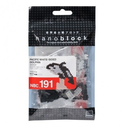 Pacific White Sided Dolphin NBC-191 NANOBLOCK the Japanese mini ...
