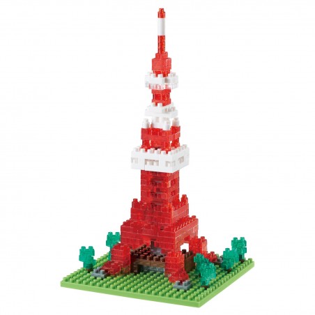 Tokyo Tower NBH-001R (transparent) NANOBLOCK | Sights to See series