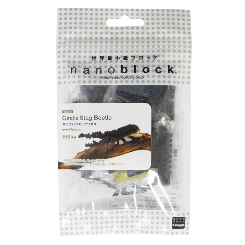Giraffe Stag Beetle IST-002 NANOBLOCK the Japanese mini construction ...