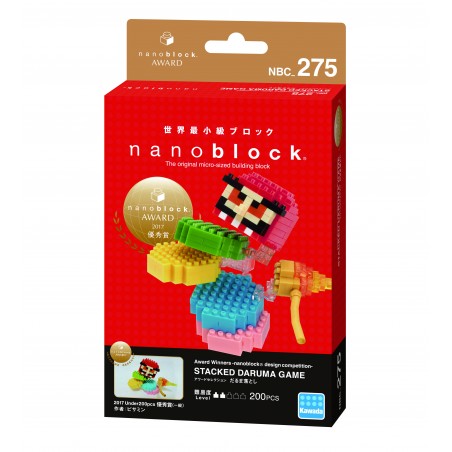 Daruma empilé NBC-275 NANOBLOCK mini bloques de construction japonaise | Award series