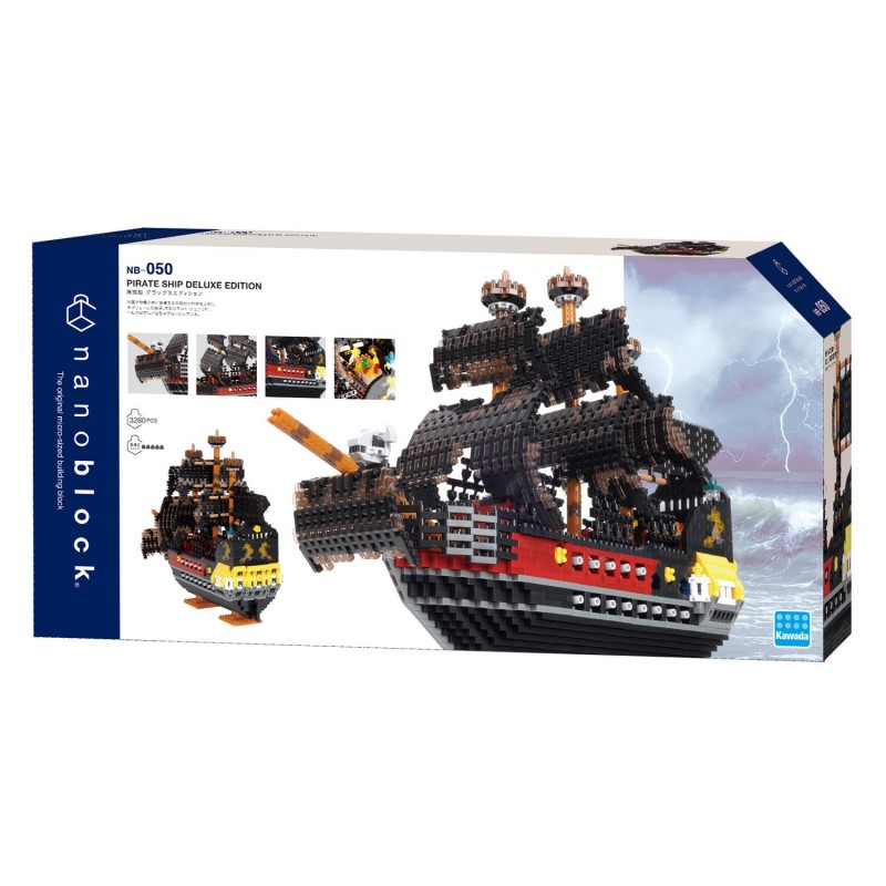 Navire pirate Édition Deluxe NB-050 NANOBLOCK, mini bloques de construction japonaise | Middle ...