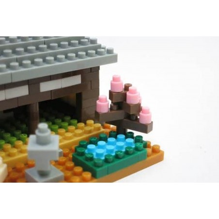 Japanese House NBI-001 NANOBLOCK the Japanese mini construction block ...