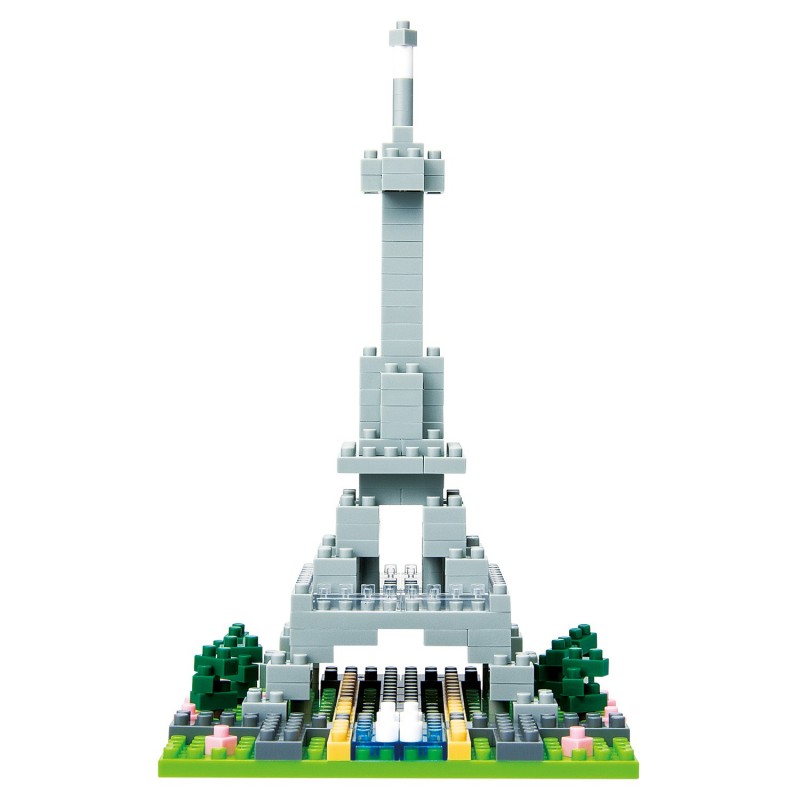 Rives de la Seine a Paris (Tour Eiffel) NBH-004 NANOBLOCK | Sights to See series