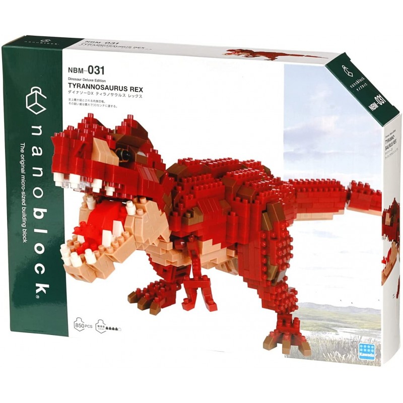 Tyrannosaurus Rex Deluxe Edition NBM-031 NANOBLOCK | Middle Series