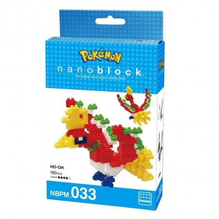 Ho-Oh NBPM-033 NANOBLOCK meets Pokemon