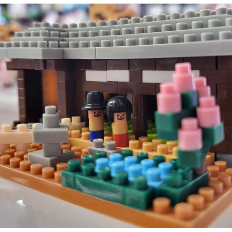 Japanese House NBI-001 NANOBLOCK the Japanese mini construction block ...